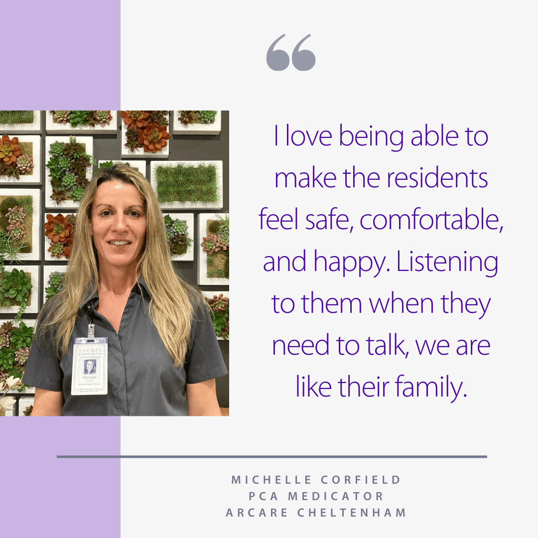 PCA Medicator Michelle Corfield